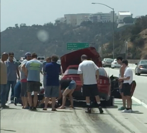 LASD Volunteer Assists in Roadside Rescue - Crescenta Valley Weekly