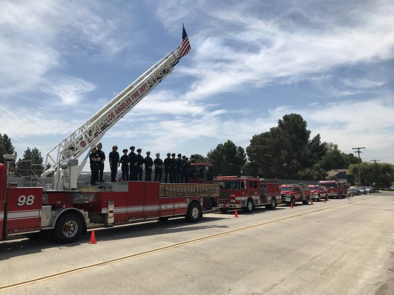 Procession for Fallen Firefighter - Crescenta Valley Weekly